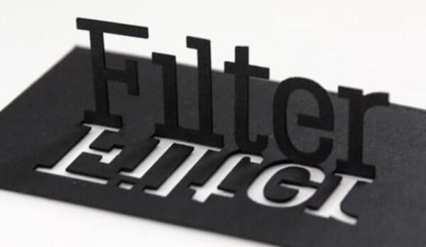 Filter business card - Ball & Doggett